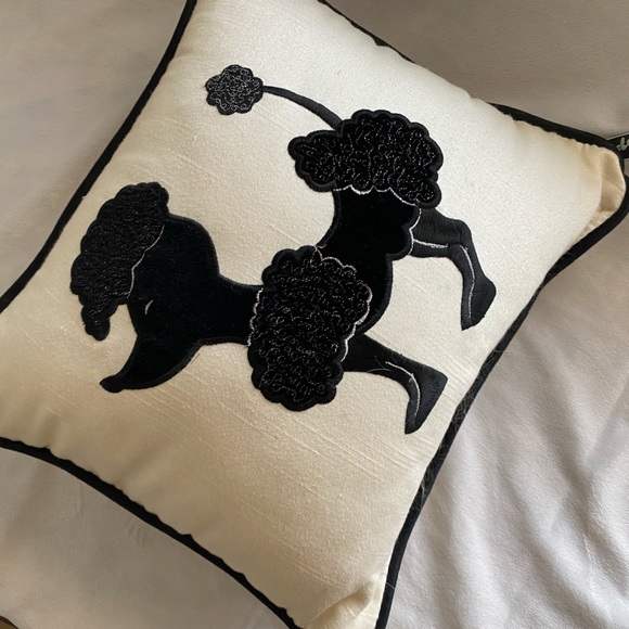 Bedding | Vintage 5s Poodle Appliqu Poodle Pillow | Poshmark